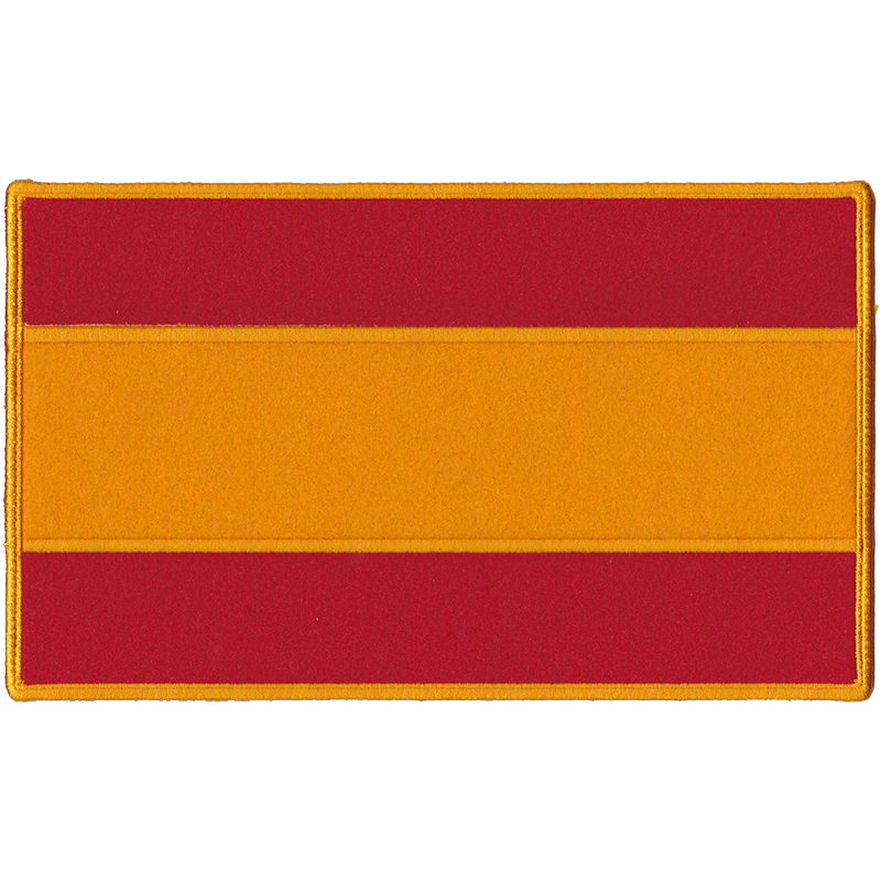 Buy Spainish Flag Patches - Perfect for Varsity Jackets