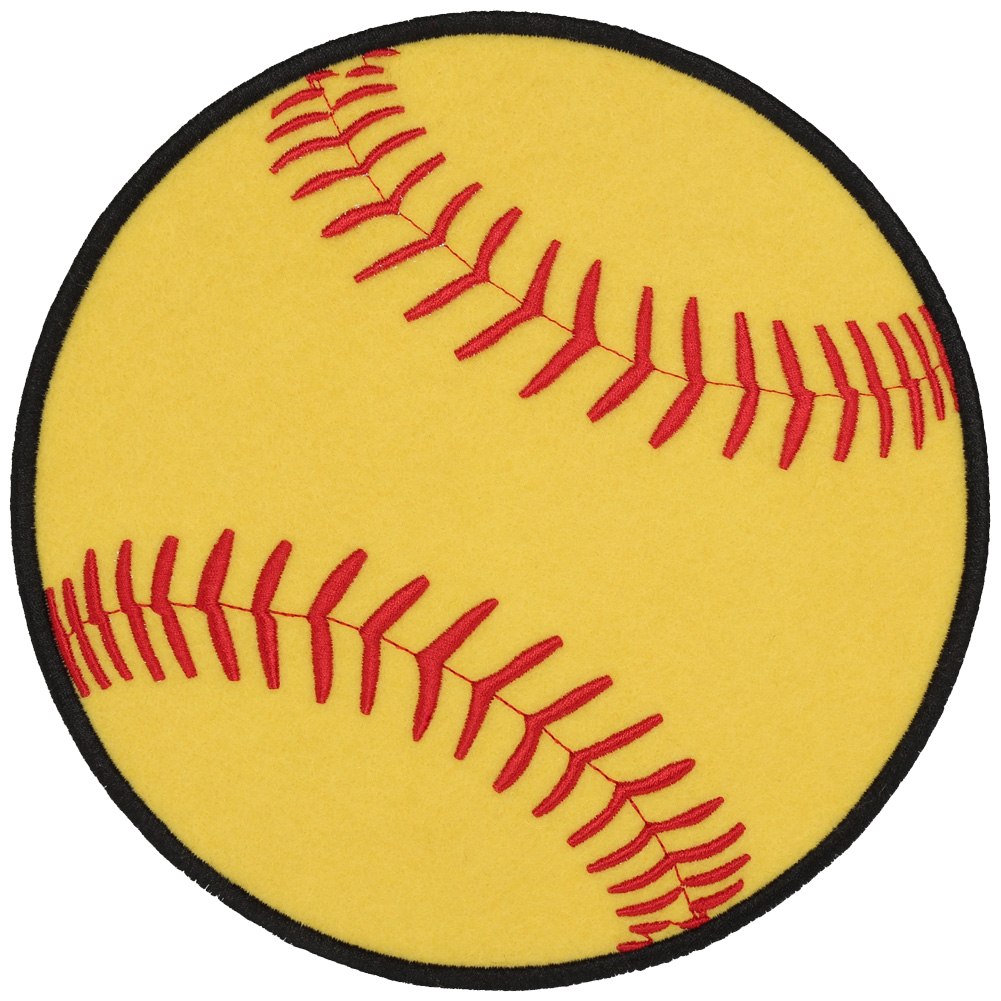 Buy Softball Patch - Perfect for Varsity Jackets